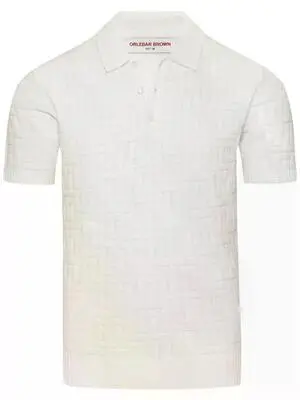 Orlebar Brown Burnham Polo Shirt - White