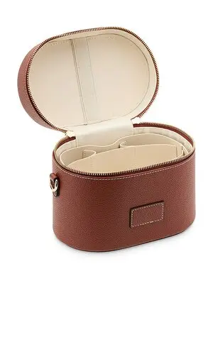 ETOILE COLLECTIVE Oval Toiletry Case - Brown