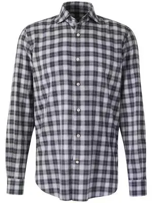 VINCENZO DI RUGGIERO Plaid-pattern Shirt