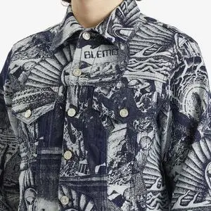 NO PROBLEMO Apocalypse Jacquard Trucker Jacket