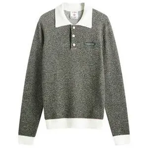 Casablanca Boucle Stripe Polo