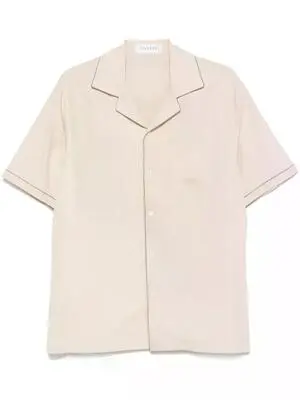 LANVIN Logo-patch Shirt
