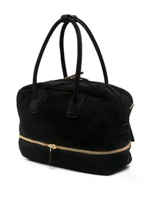 Moschino Suede Tote Bag