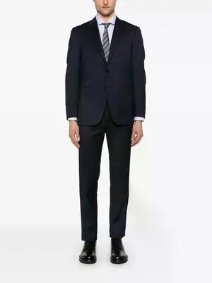 Canali Patterned-jacquard Suit
