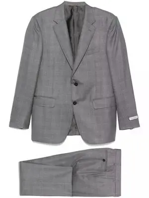 Canali Check-pattern Suit
