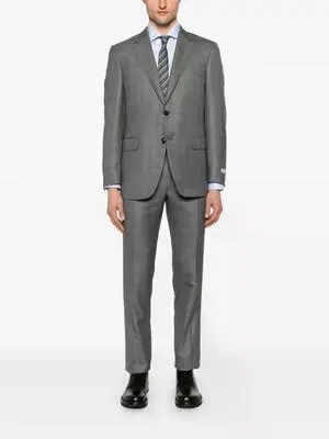 Canali Check-pattern Suit