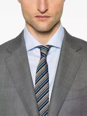 Canali Check-pattern Suit