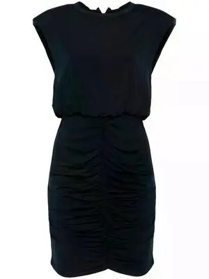 ROTATE BY BIRGER CHRISTENSEN Slinky Ruched Mini Dress