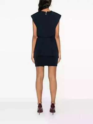 ROTATE BY BIRGER CHRISTENSEN Slinky Ruched Mini Dress