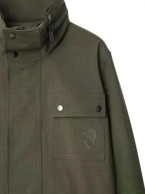 Burberry Shield-embroidered Jacket