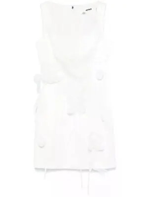 Remain Birger Christensen Flower Mini Dress - White
