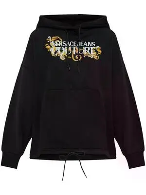 Versace Jeans Couture Ribbed Sweatshirts Hoodies For Women