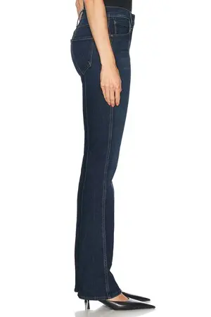 MOTHER The Mid Rise Smokin' Double Heel Jeans - Clothing Optional