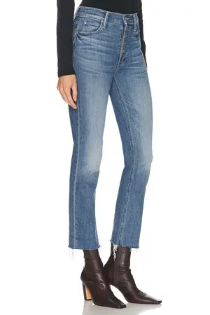 MOTHER The Pixie Dazzler Ankle Fray Jeans