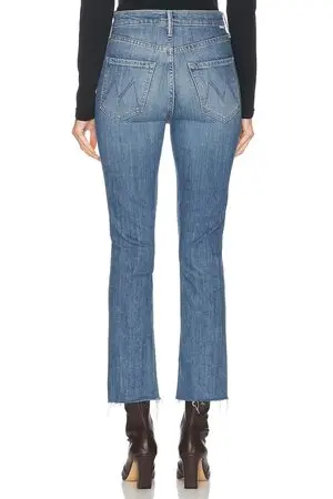 MOTHER The Pixie Dazzler Ankle Fray Jeans