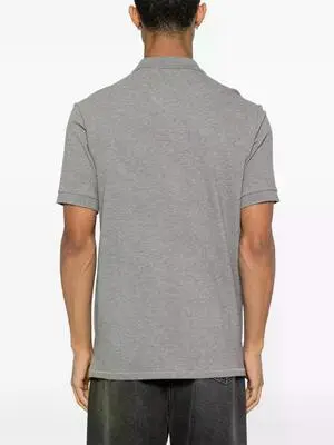 Paul Smith Zebra-patch Polo Shirt - Grey