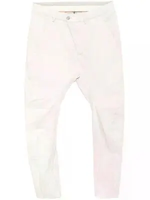Masnada Crease-effect Trousers - Neutrals