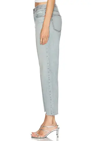 RE/DONE Easy Straight Crop Jeans