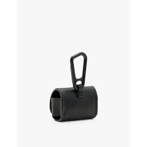 ALLSAINTS Graphic-print Leather Airpod Case