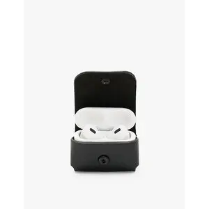 ALLSAINTS Graphic-print Leather Airpod Case