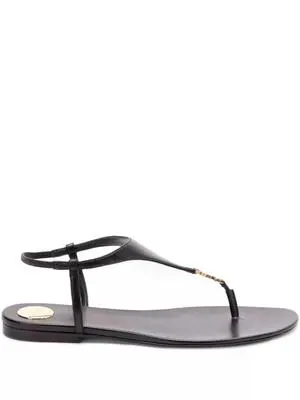 Saint Laurent Cassandra Sandals - Black