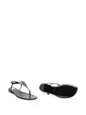 Saint Laurent Cassandra Sandals - Black