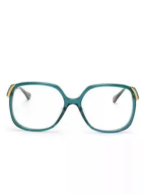 Chloé Square-frame Eyeglasses - Blue