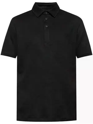Paul & Shark Jersey Polo Shirt - Black