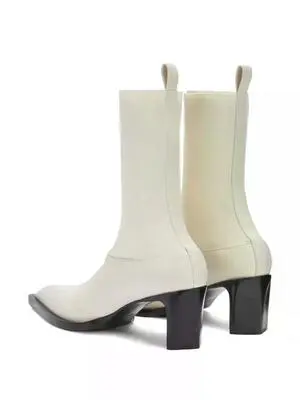 JIL SANDER Ankle Boots - White