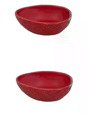 BORDALLO PINHEIRO Small Strawberries Bowl Set - Red