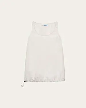 Prada Cinched Drawstring Mini Dress