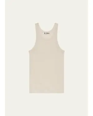 Eterne Ryder Cashmere Tank Top - Beige