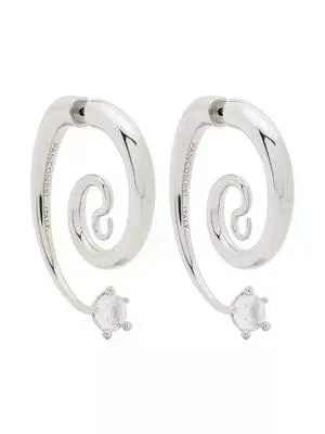 PANCONESI Diamanti Serpent Earrings - Silver
