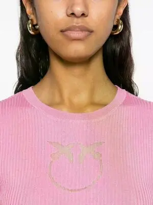 Pinko Love Birds T-shirt - Pink