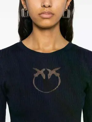 Pinko Love Birds T-shirt - Blue