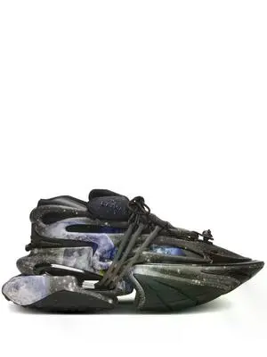 Balmain Unicorn Low-top Sneakers - Black
