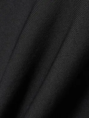 AMI Paris Godet Stretch-knit Bootcut Pants