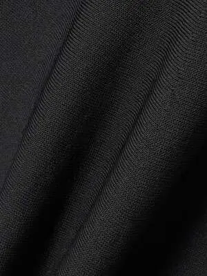AMI Paris Godet Stretch-knit Bootcut Pants