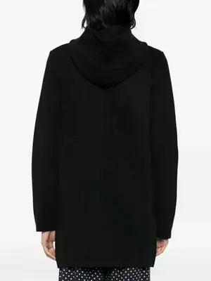AGNES B. Merino Wool Zipped Coat