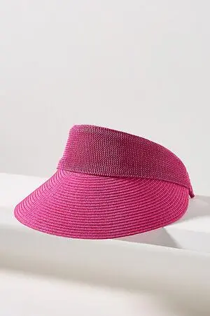 San Diego Hat Ultra Braid Visor - Pink