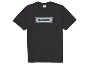 Supreme Receiver Tee Shirt - Black