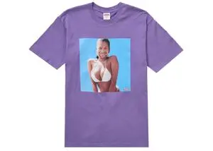 Supreme Aphex Twin Windowlicker Tee Shirt - Purple