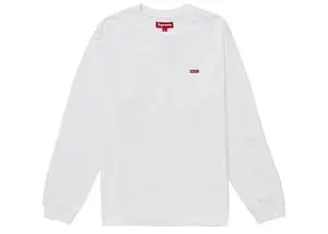 Supreme Small Box Long Sleeve Tee Shirt - White