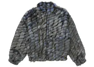 Men's Blue Fur Jackets