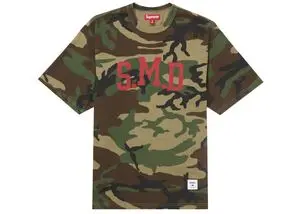 Supreme Smd Short Sleeve Top - Woodland Camo