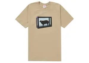 Supreme Damien Hirst Tee Shirt Khaki