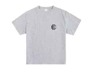 ERIC EMANUEL Ee Basic T-shirt - Heather Grey/black