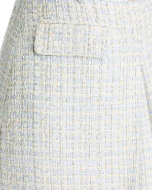 SELF-PORTRAIT Tweed Mini Skirt
