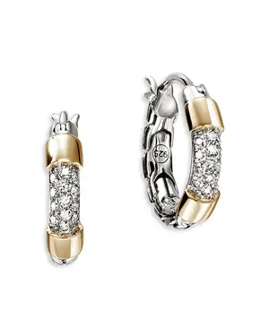 John Hardy Jh Essentials Hoop Earrings - Silver