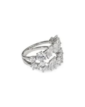 Nadri Btrx Mixed Cubic Zirconia Cocktail Ring